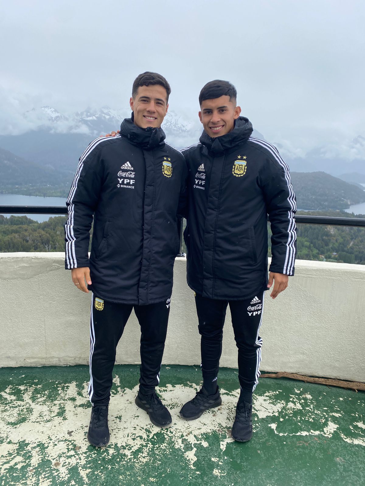 Fútbol A.F.A. Ale Nalerio con la Sub 20 en Bariloche. Bruno Villalba ...