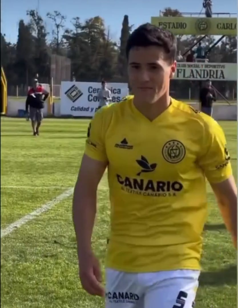 Fútbol A.F.A. Flandria con Ale Nalerio en cancha, ganó y sueña con ...